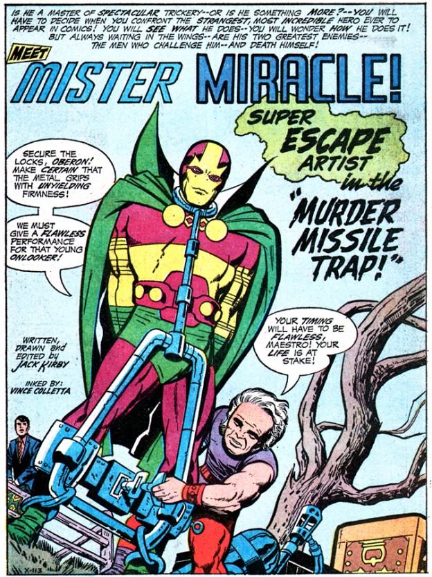 Mister Miracle #1 | 365 Days of Jack Kirby's Fourth World