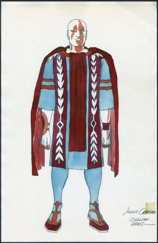 1969 – Julius Caesar Costume Designs | The Kirby Effect