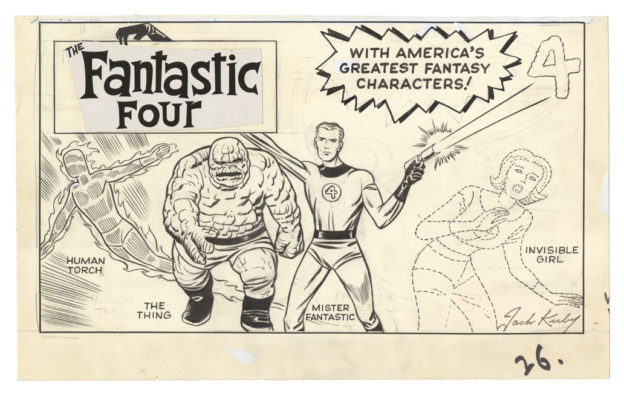 Fantastic Four house ad from Hulk #1 | The Kirby Effect