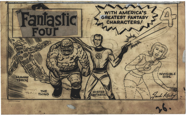 Fantastic Four house ad from Hulk #1 | The Kirby Effect