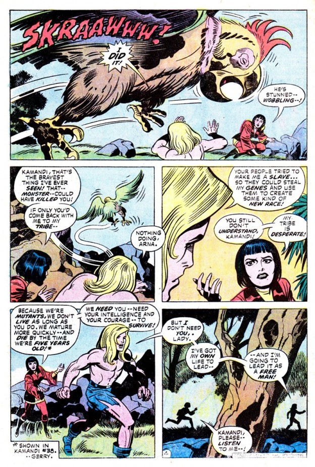 Kamandi, The Last Boy On Earth #40 [1976] | Jack Kirby Comics Weblog