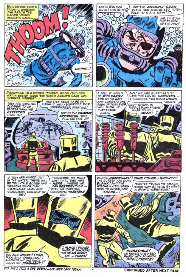 Nick Fury And His Agents Of SHIELD #1 [1973] – When the Unliving Strike ...