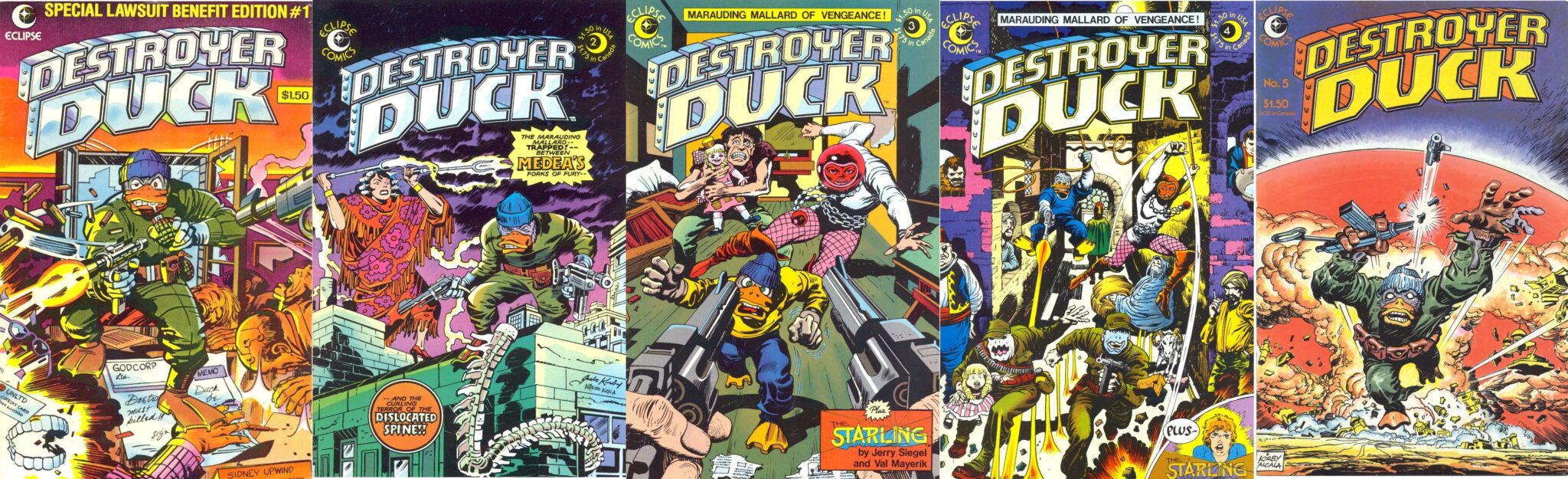 Upcoming Kirby – DESTROYER DUCK Graphite Edition | Jack Kirby Comics Weblog